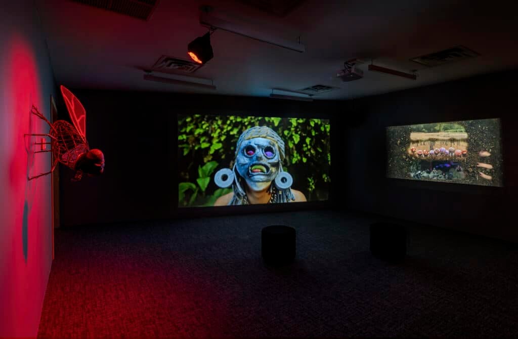 Naomi Rincón Gallardo’s ‘Filiación abono (Dung Kinship)’ (2024) at the ...